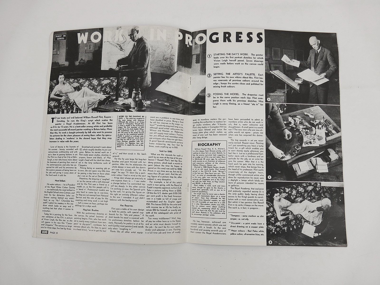 British ARMY Magazine Heft Magazin SOLDIER Zeitschrift March 1945 ...