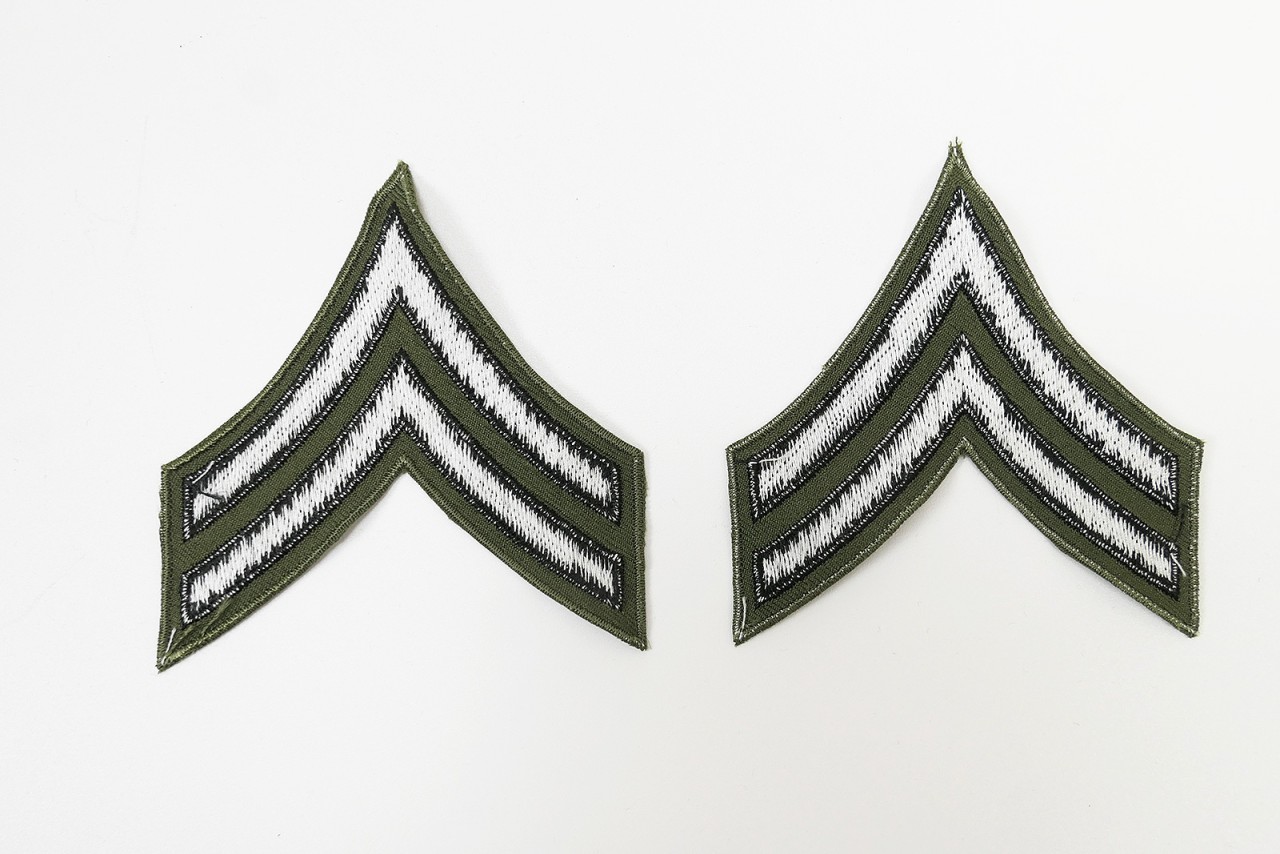 US ARMY Vietnam Ranks Dienstgradabzeichen - Corporal CPL - Uniform ...