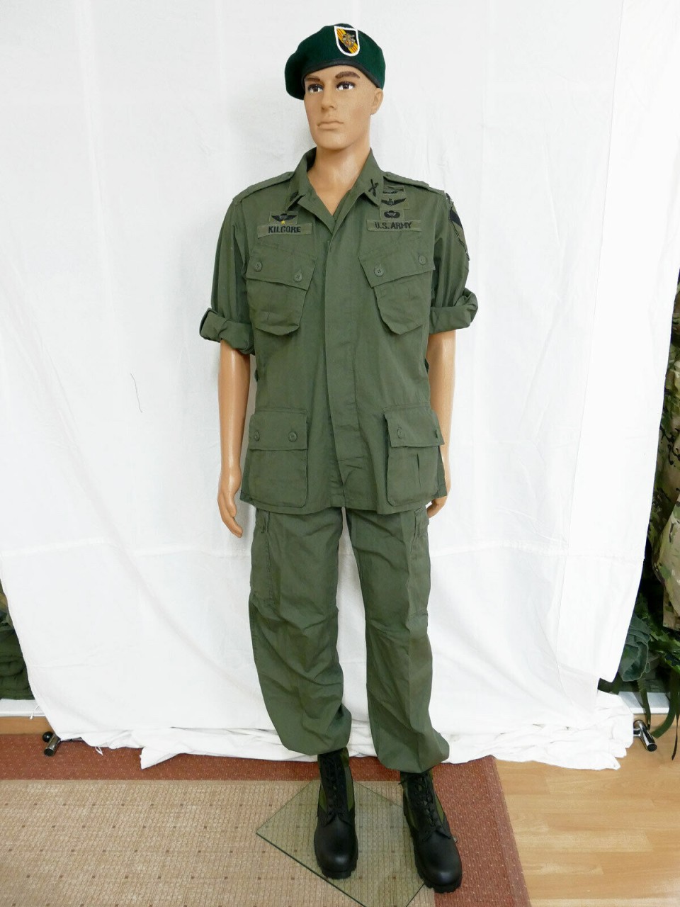 US Army Vietnam Jungle M64 Uniform komplett Special Forces Mike RANGER ...
