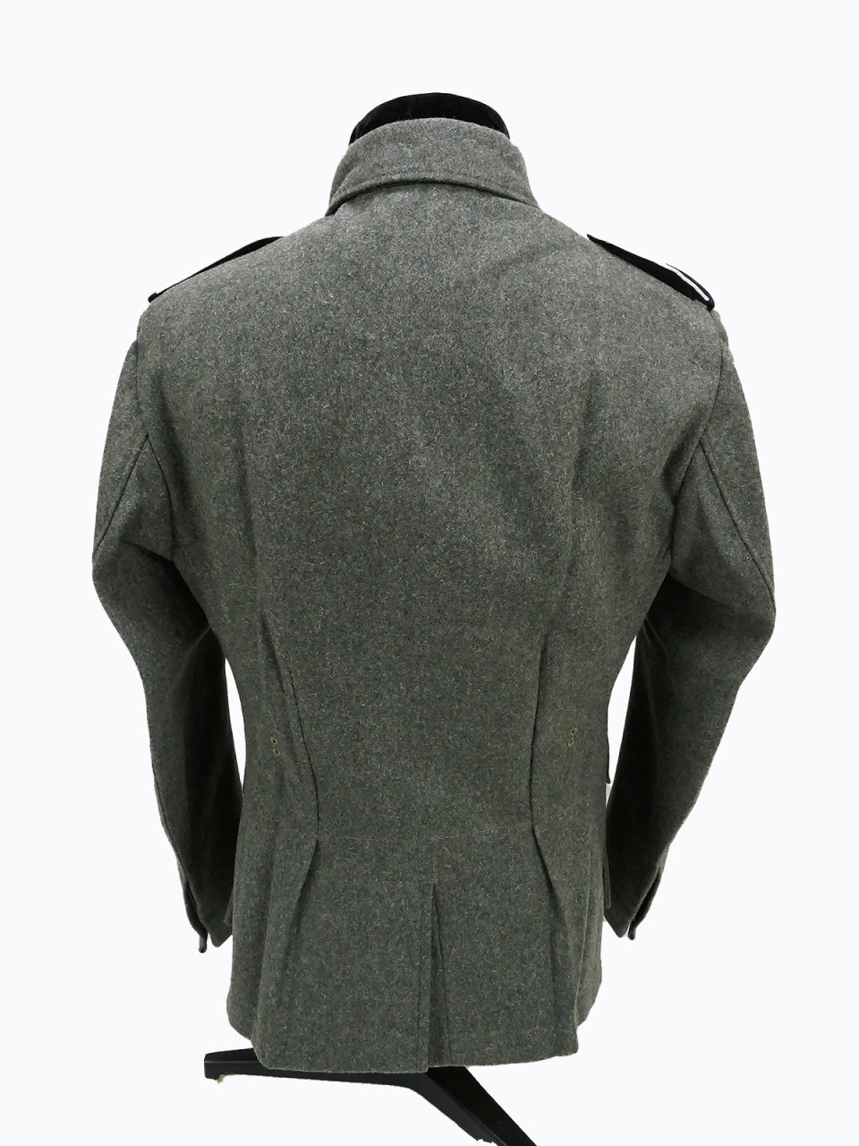 Waffen SS M42 Feldbluse (2-Loch) Uniform *Geschwungene Taschenpatte ...