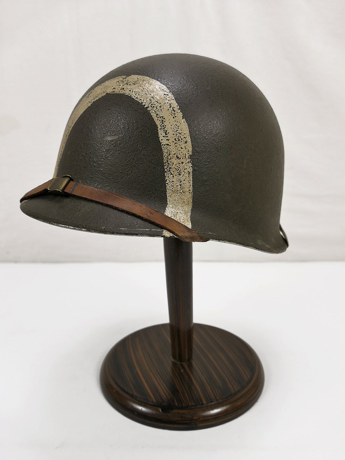 #C US ARMY Type WW2 M1 Engineer Special Unit Stahlhelm NCO Steel helmet ...