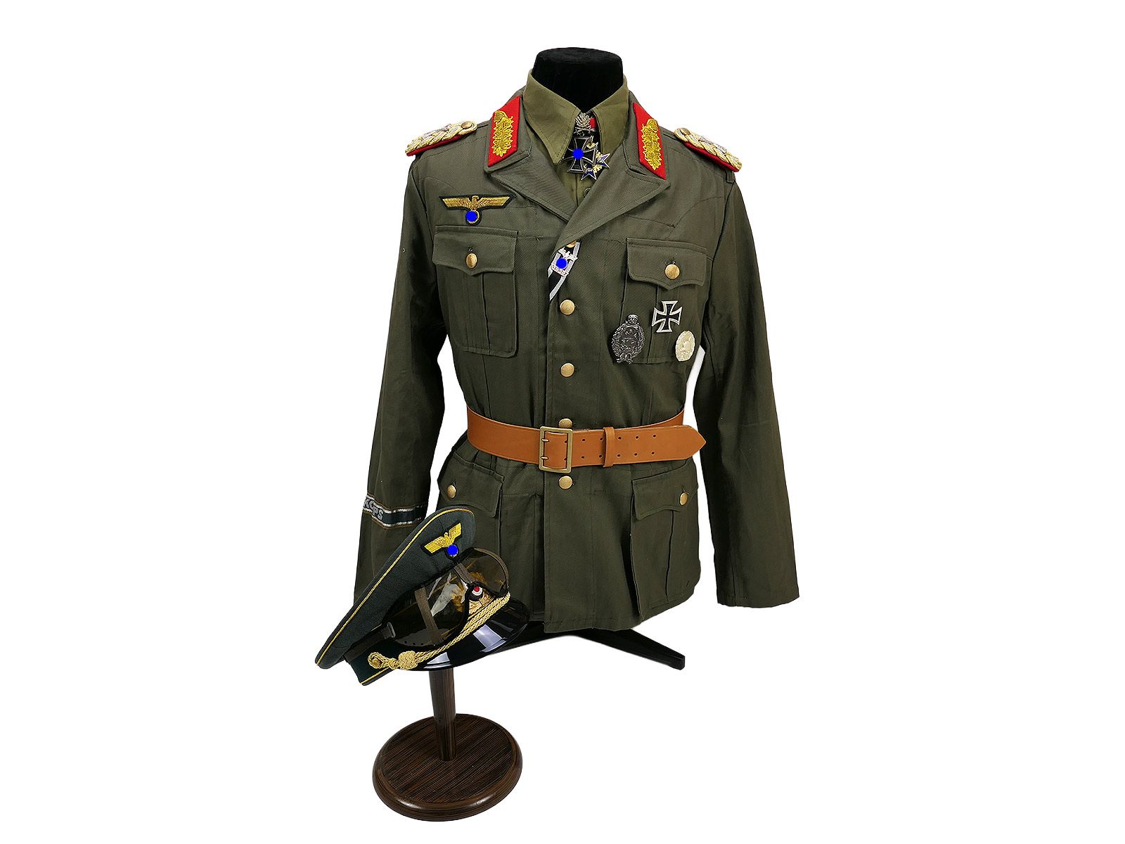 Wehrmacht M43 Feldbluse Uniform Top Museumsanfertigung Gr.52 | Lomax ...