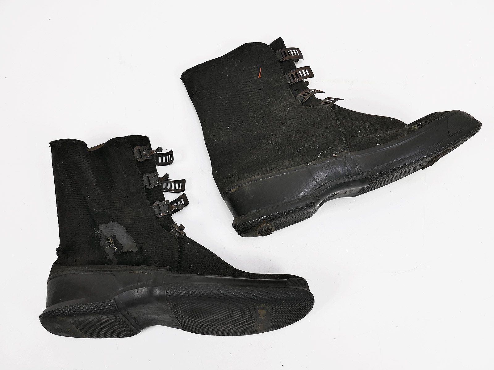 US ARMY WW2 Overshoes Arctic Rubber Über Stiefel Gr. 9 Sohlenlänge 32 ...