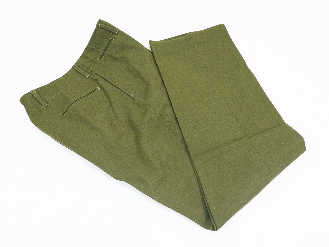 Last Stock - US WW2 M1937 Feldhose M37 Mustard Field Trousers Wool ...