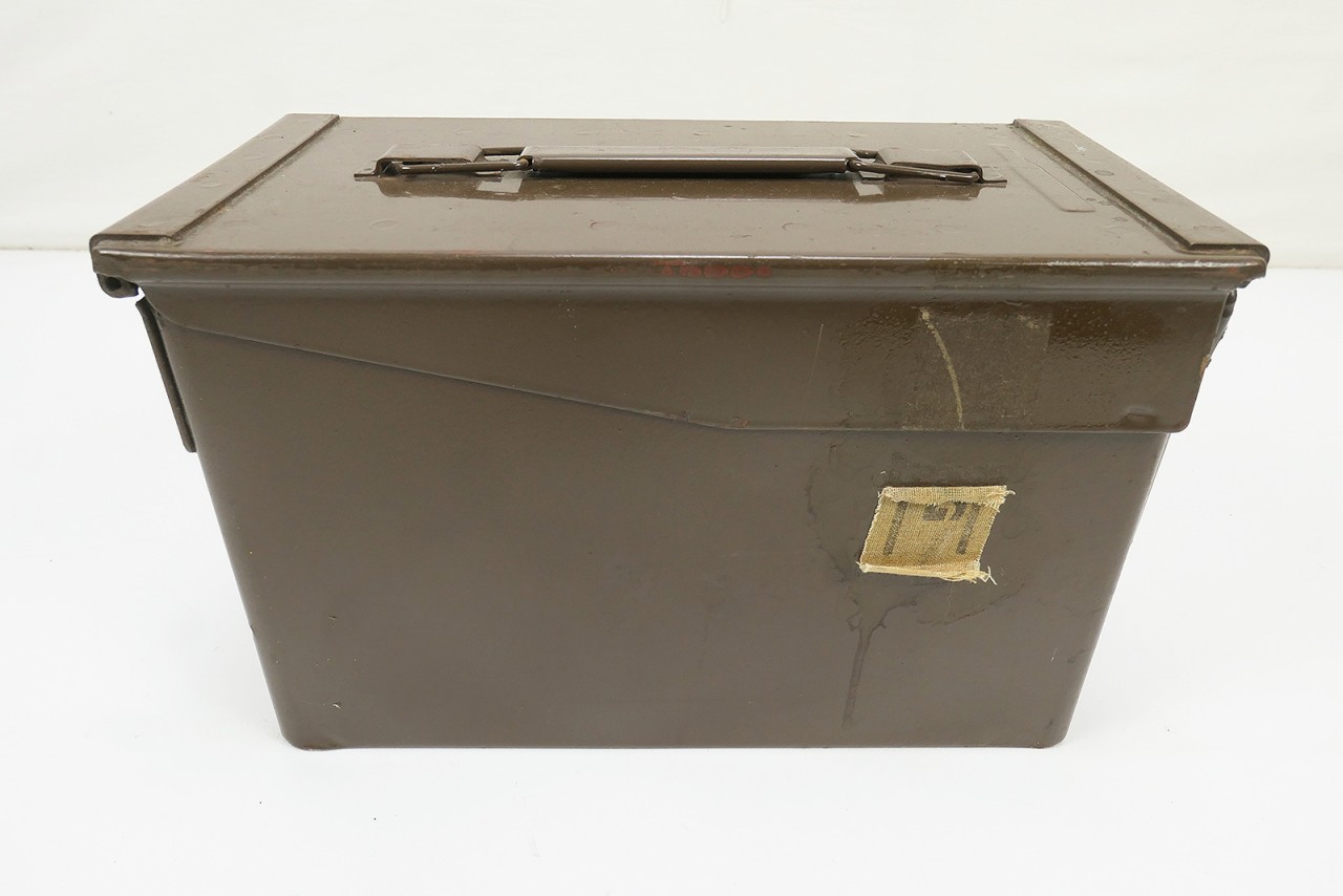 GB Ammo Box 7.62mm MK1 400 Rounds Munitionskiste 1969 | Lomax Militaria