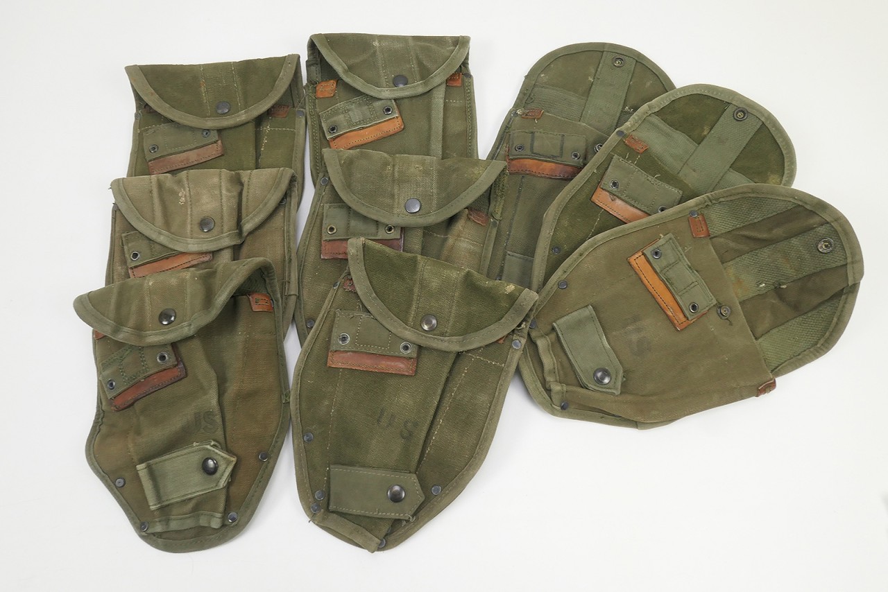 ORIGINAL US ARMY M-1956 Klappspatentasche Cover Entrenching Tool Korea ...