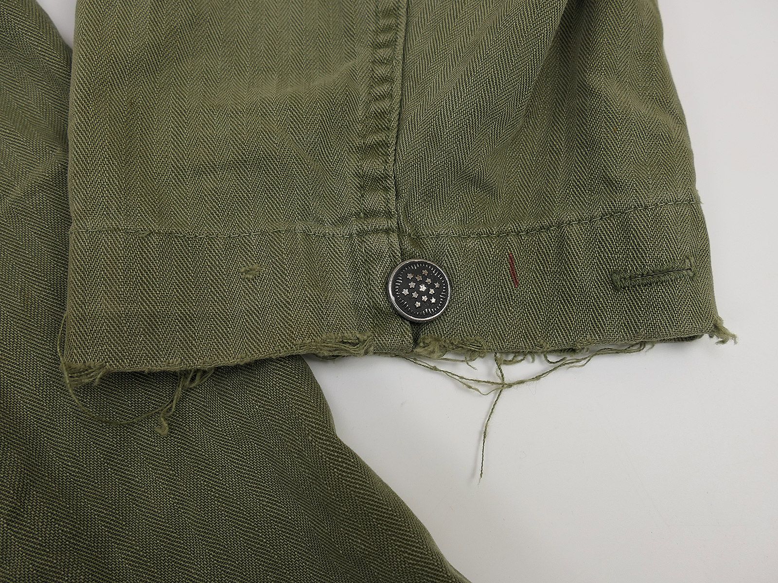 Einzelstück Original US ARMY WW2 HBT Herringbone Twill Jacket Small (US ...