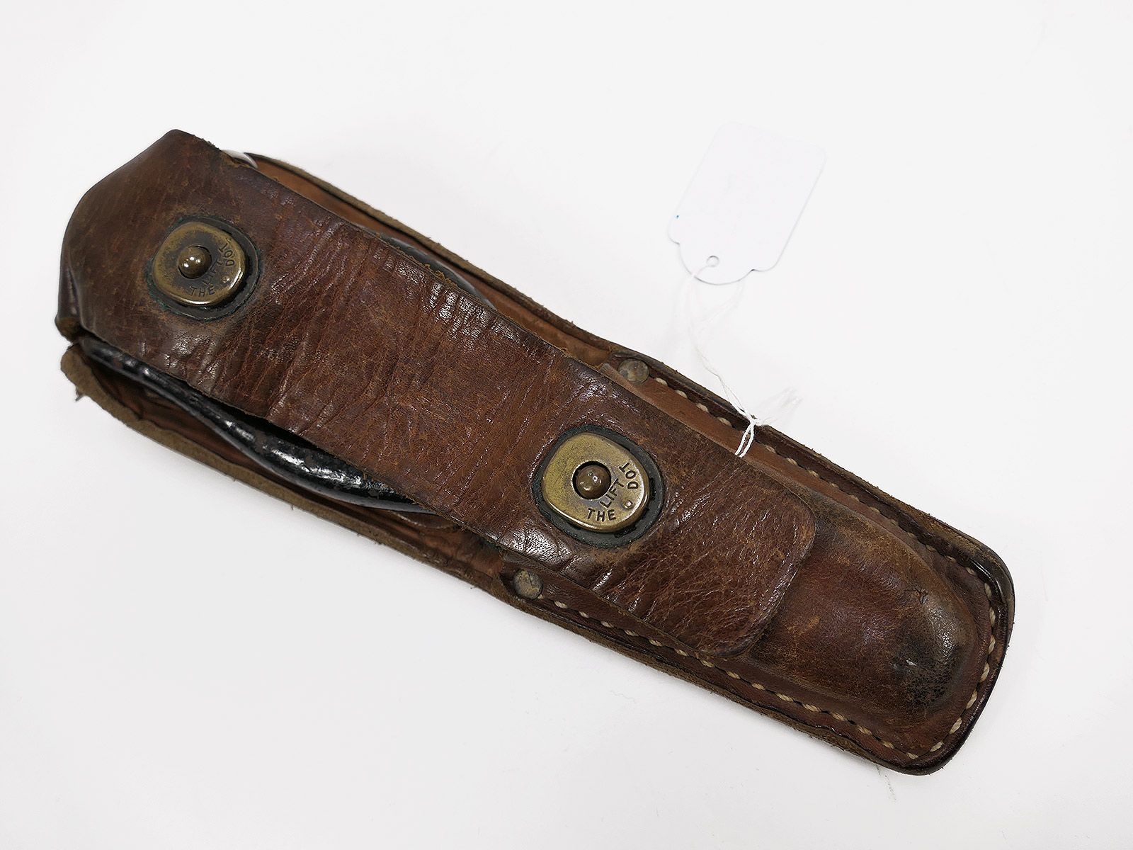 US WW2 Signal Corps Engineer Tool Kit CS-34 pouch with pocket knife ...