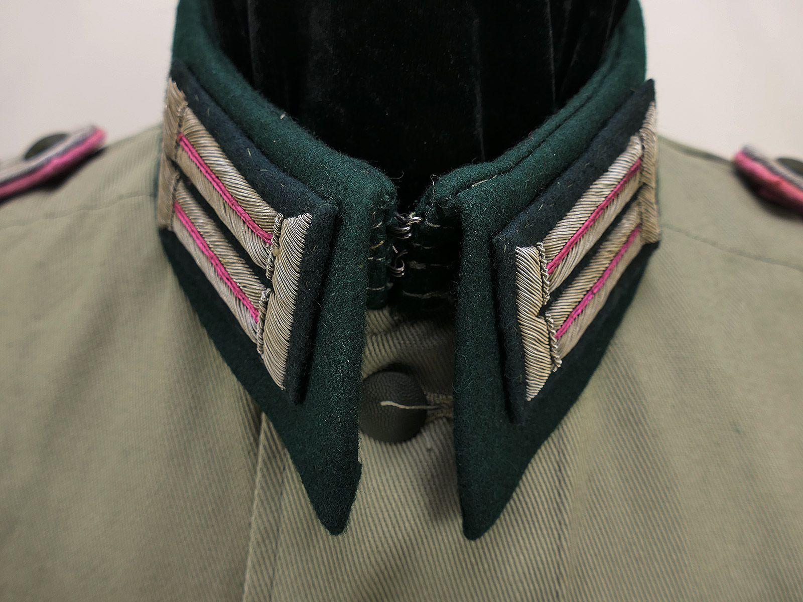 Wehrmacht M41 Offiziers Sommer Feldbluse Uniform Oberleutnant Panzerzug ...