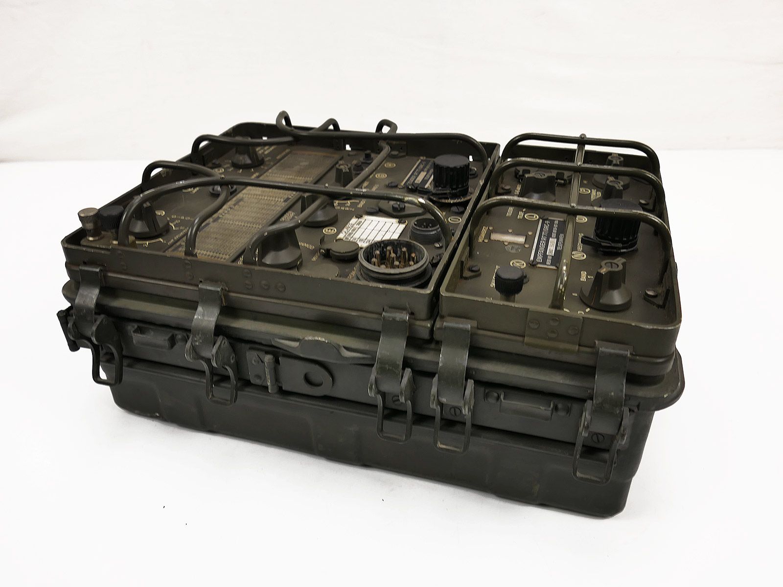 #B/ US ARMY / Telefunken RECEIVER TRANSMITTER RT-77 / GRC-9 Radio Sender Empfänger Funkgerät ...