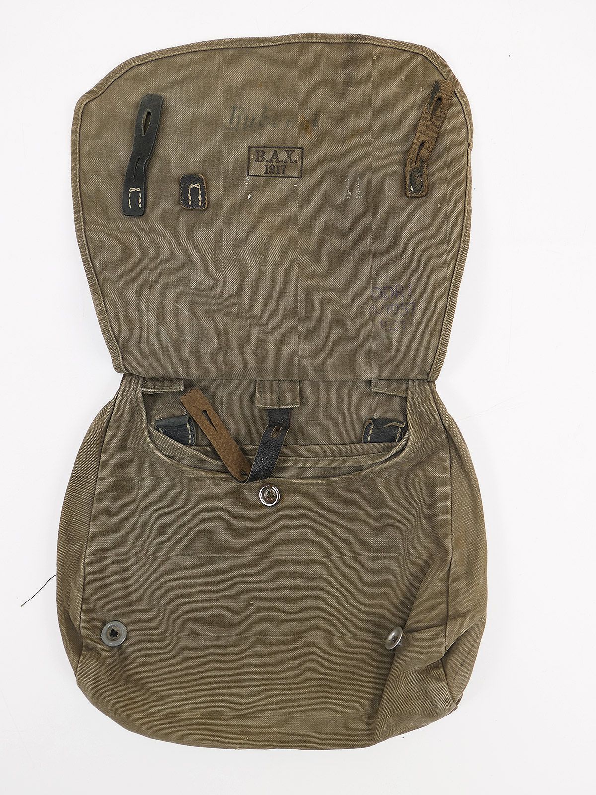 #04 Vintage Brotbeutel alte Art Filmrequisite modifiziert Typ wie WK1 ...