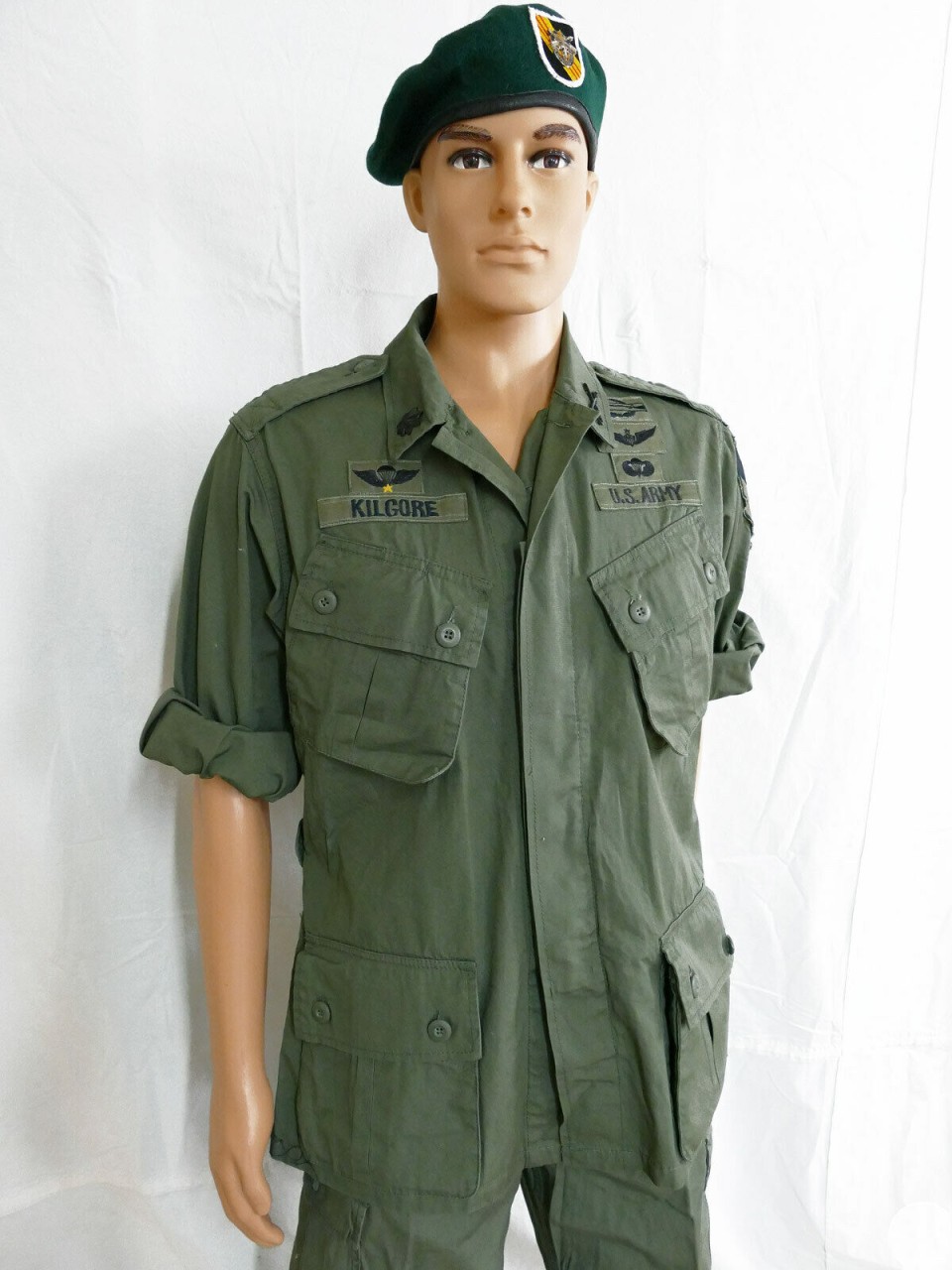 US Army Vietnam Jungle M64 Uniform komplett Special Forces Mike RANGER ...