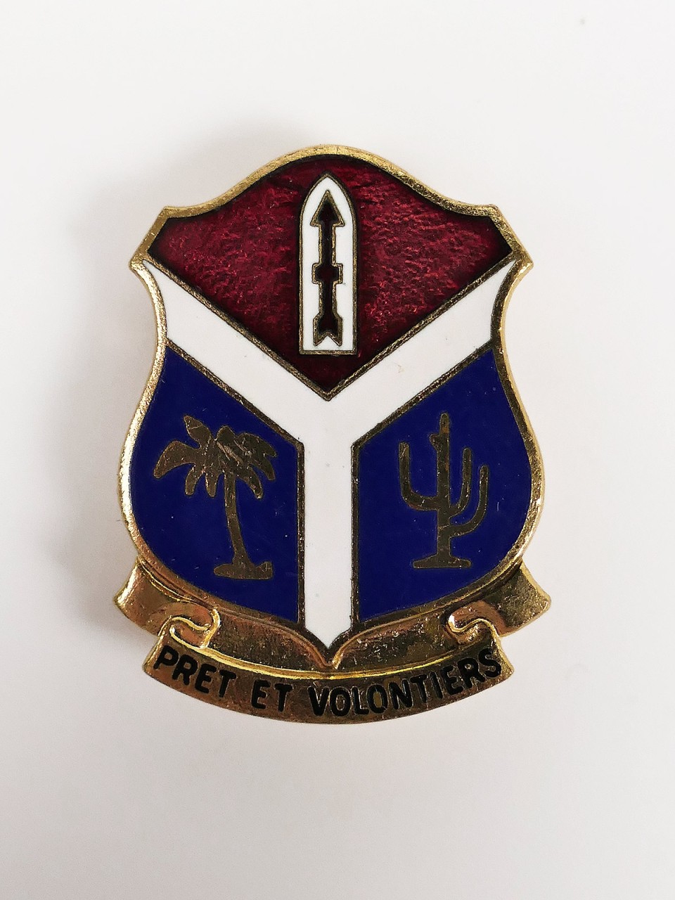 US WW2 Military Unit Crests Insignia 147th FIELD ARTILLERY BATTALION ...