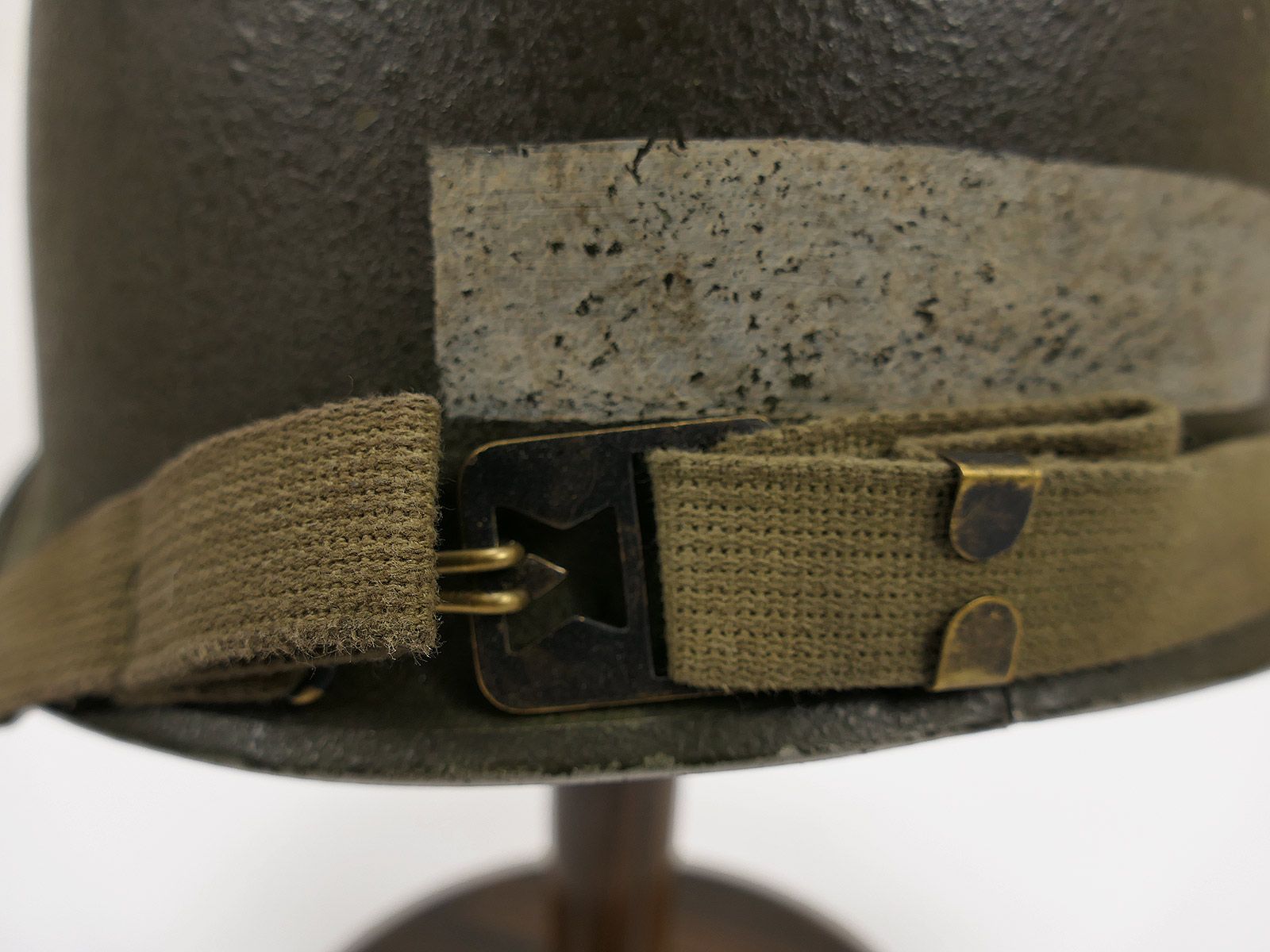 #C US ARMY Type WW2 M1 Engineer Special Unit Stahlhelm NCO Steel helmet ...