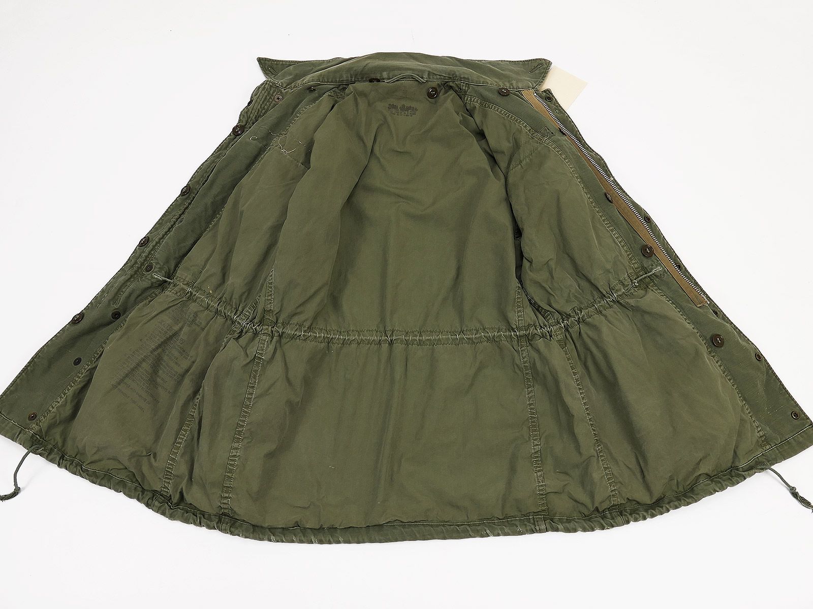 Original US M1951 Field Jacket oliv M51 Feldjacke Korea Vietnam Ära ...