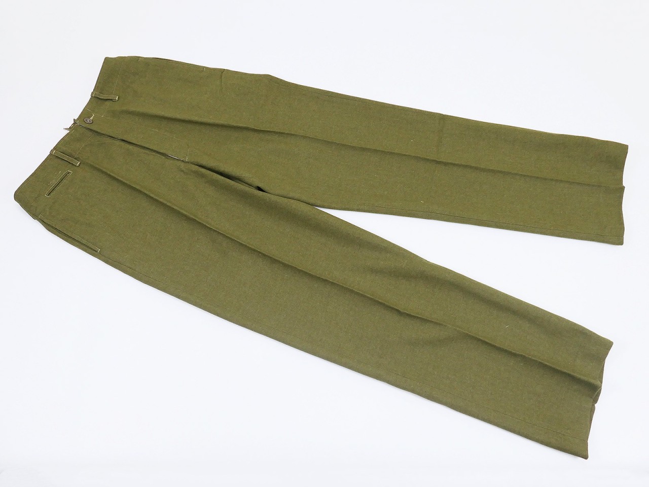 Last Stock - US WW2 M1937 Feldhose M37 Mustard Field Trousers Wool ...