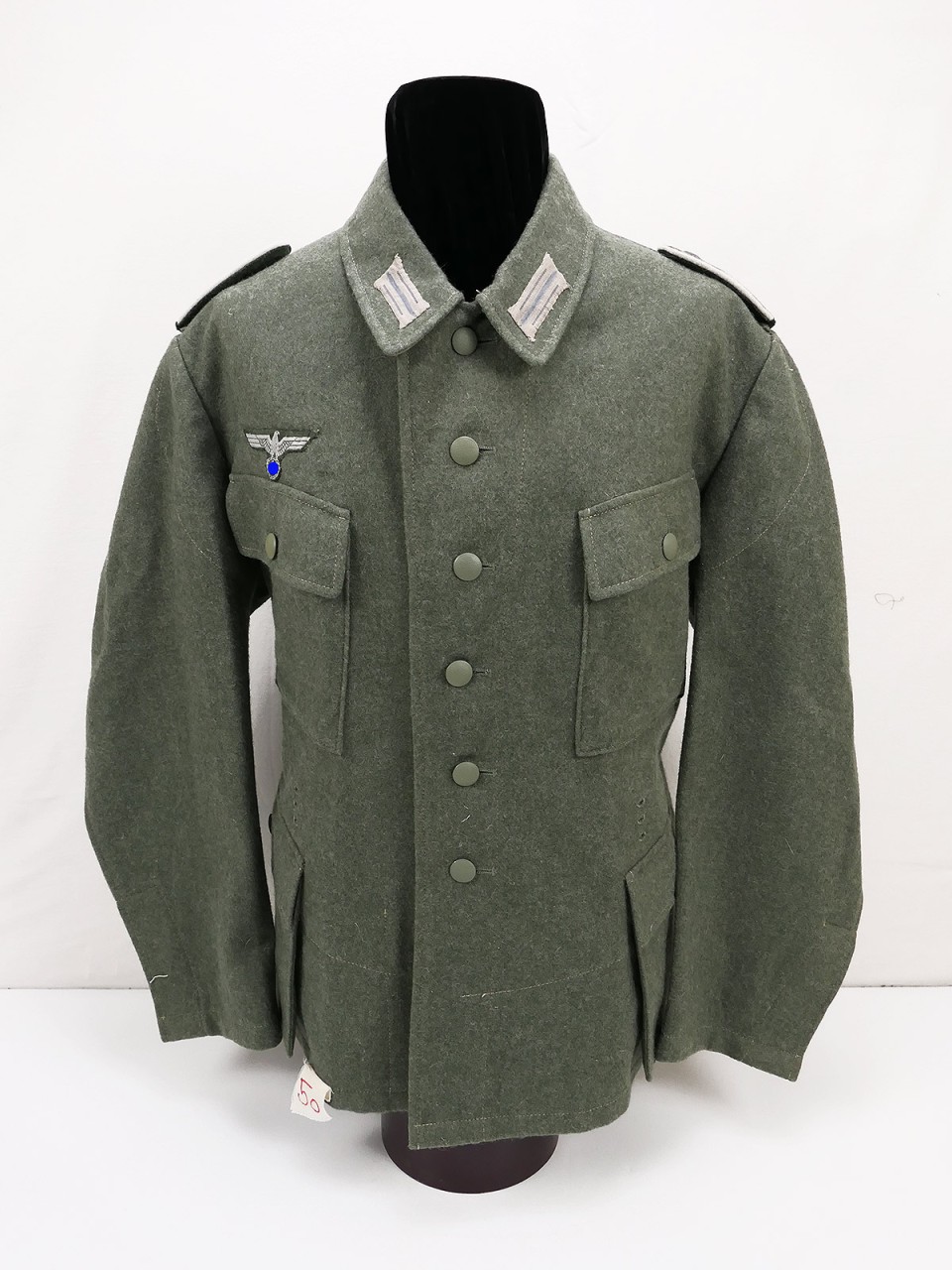 Wehrmacht M43 Feldbluse Uniform Top Museumsanfertigung Gr.52 | Lomax ...