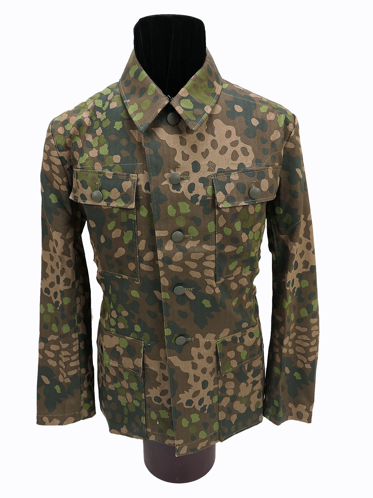 M44 Erbsentarn Feldbluse (2-Loch) Uniform Feldjacke PEA DOT | Lomax ...