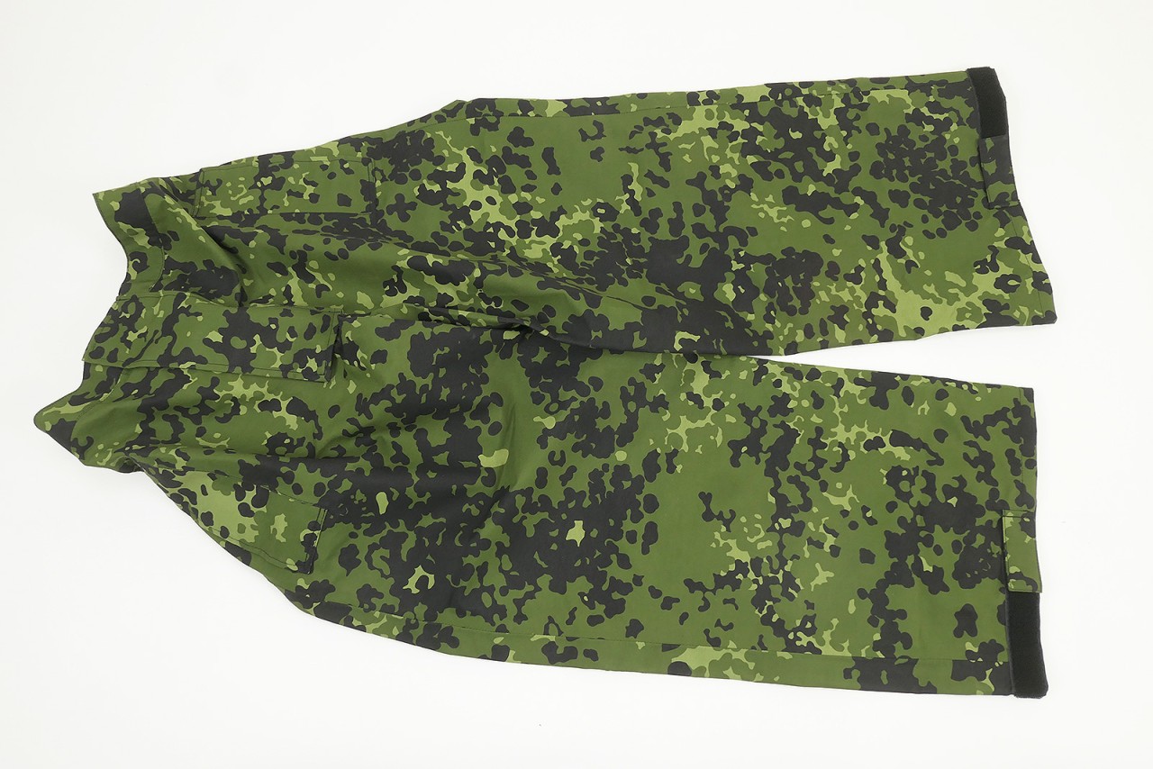 Gr. XS - Dänemark Gore-tex Nässeschutz Hose Flecktarn HMAK 2001 ...