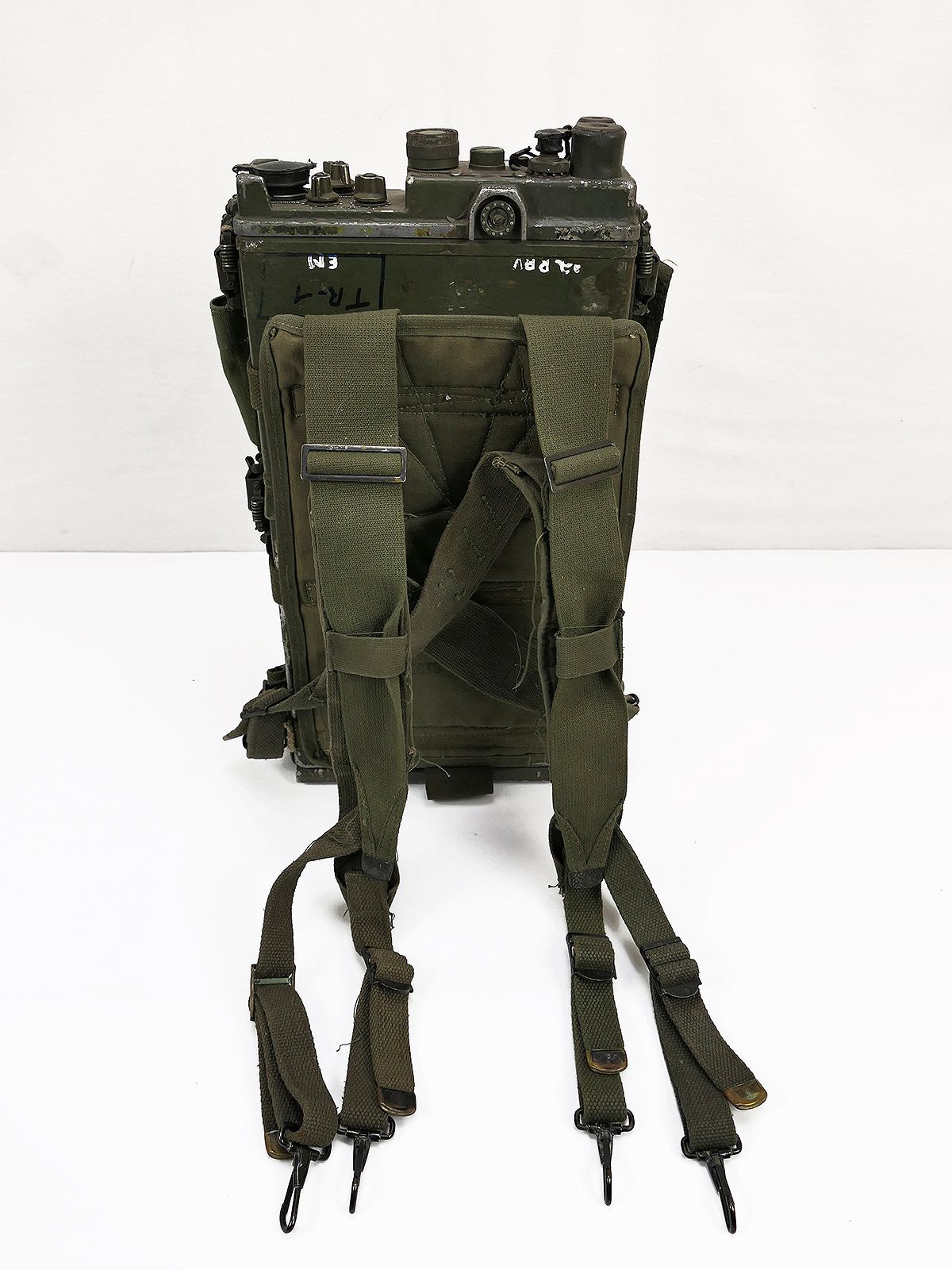 #151 US ARMY FUNKGERÄT VIETNAM RADIO RECEIVER PRC-9/10 mit Zubehör ...